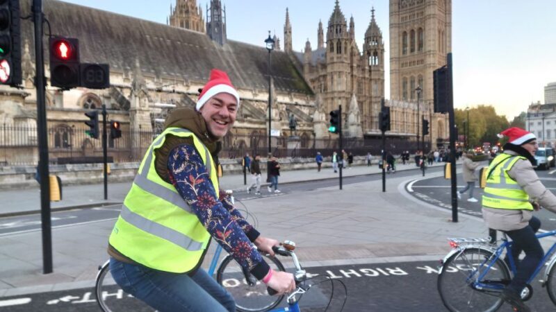 London Christmas Lights Bike Tour - What the Tour Includes and Excludes