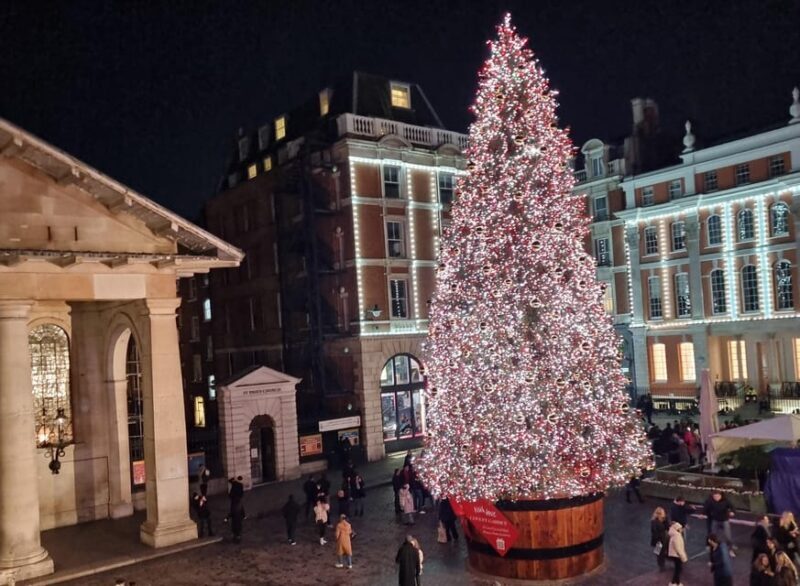London: Christmas Lights Guided Walking Tour - The Itinerary, Step-by-Step