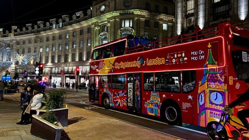 London: Christmas Lights Sightseeing Open-Top Bus Tour - A Practical Look at What to Expect