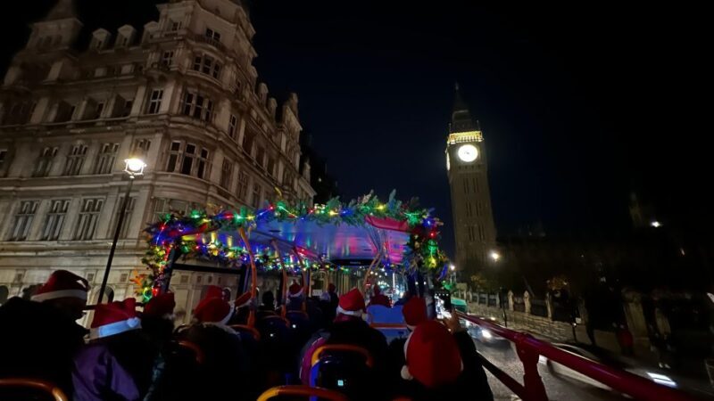 London: Christmas Lights Sightseeing Open-Top Bus Tour - What Travelers Say: Authentic Perspectives