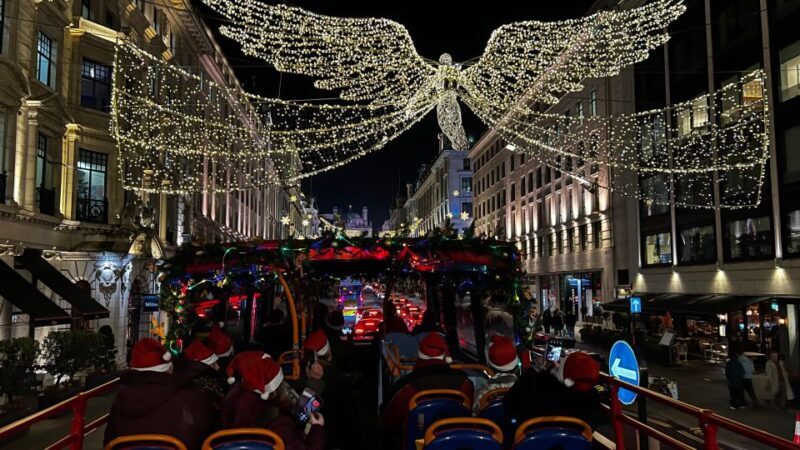 London: Christmas Lights Sightseeing Open-Top Bus Tour - Value and Cost Analysis