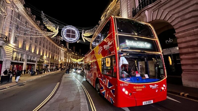 London: Christmas Lights Sightseeing Open-Top Bus Tour - Practical Tips for Participants