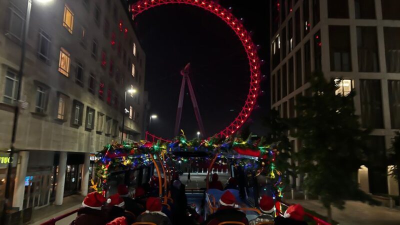 London: Christmas Lights Sightseeing Open-Top Bus Tour - FAQ