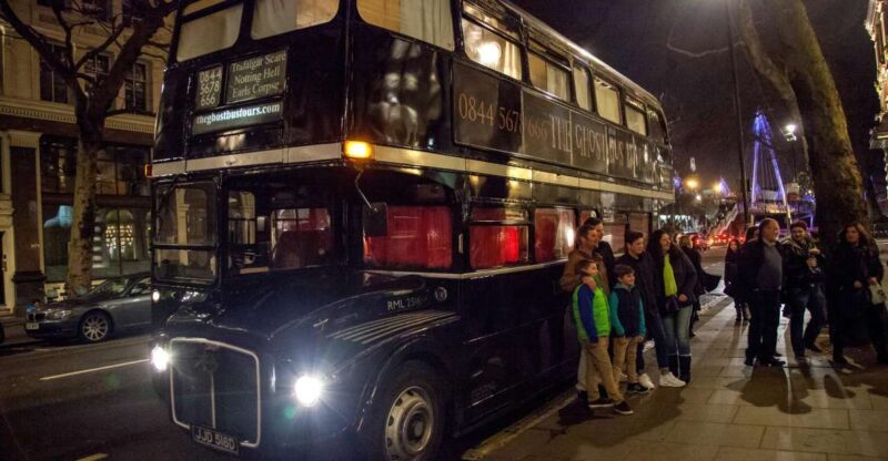 London: Comedy Horror Ghost Tour on a Bus - Key Points