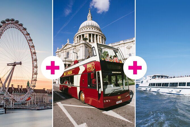 London Eye Ticket, Big Bus Hop-on Hop-Off Tour & River Cruise - An In-Depth Look at Each Component