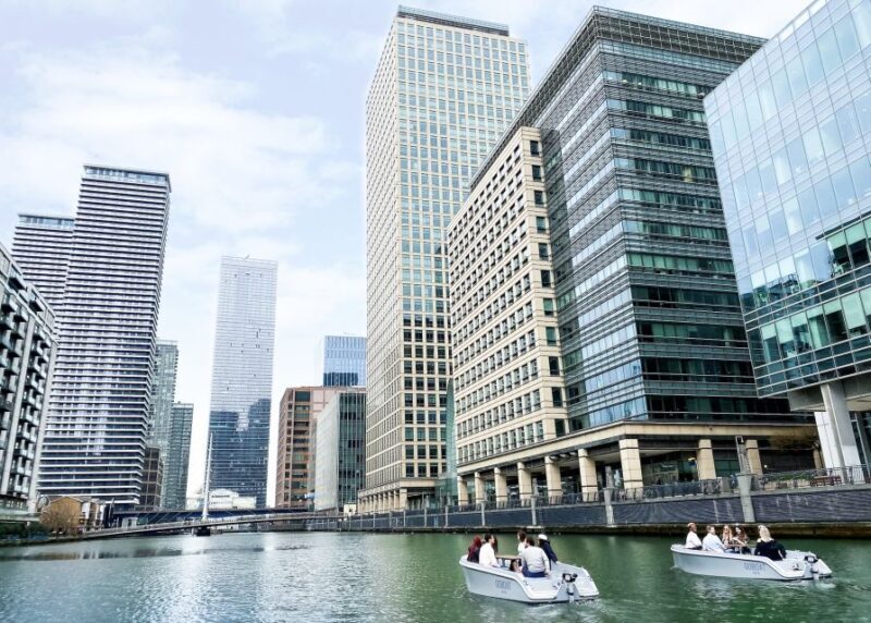 London: GoBoat Rental in Canary Wharf with London Docklands - What to Expect During Your Trip