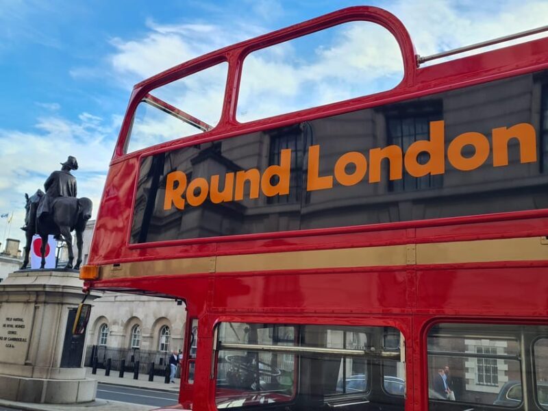 London: Guided Sightseeing Tour on a Vintage Open-Top Bus - The Experience: What’s Included and How It Works