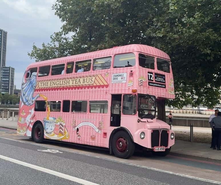 London: "Here We Go Again" Afternoon Tea Bus - Key Points
