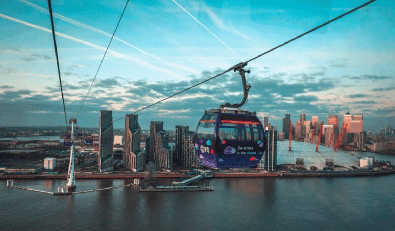 London: IFS Cloud Cable Car Champagne Experience - The Itinerary in Detail
