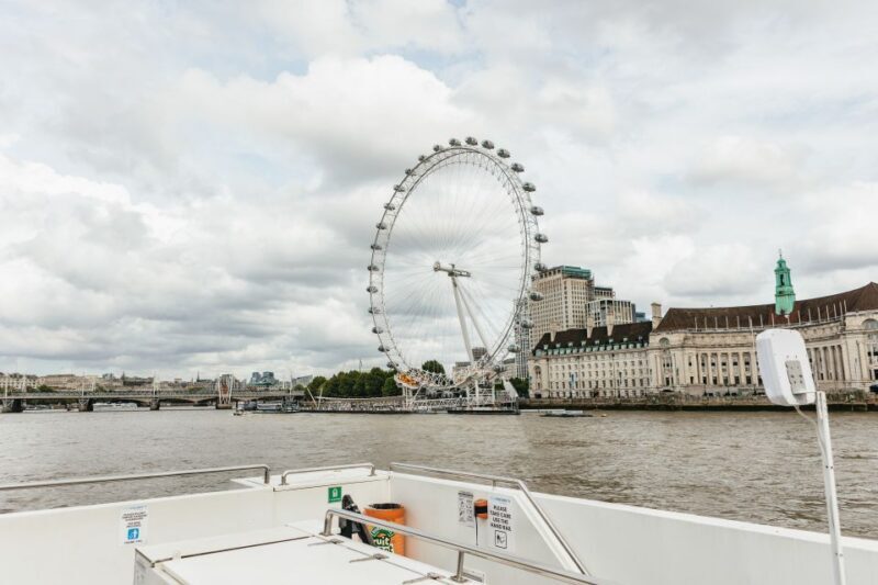 London: London Eye, River Cruise, & Hop-on Hop-off Bus Tour - FAQ