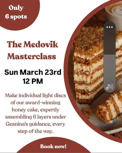 London: Medovik Cake Masterclass with Prosecco - An In-Depth Look at the Experience