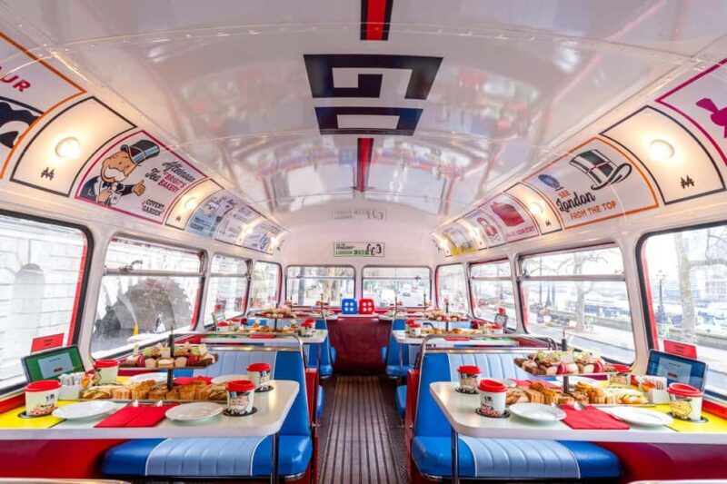 London: MONOPOLY Afternoon Tea Tour Bus - Is This Tour Right for You?