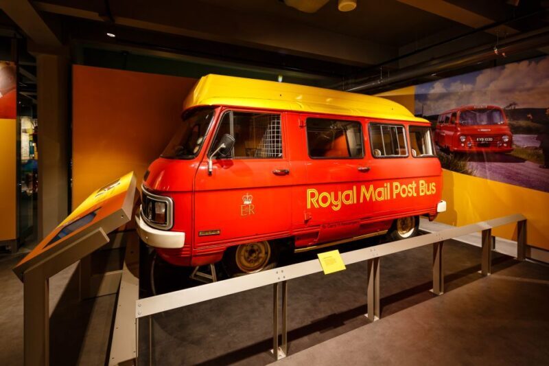 London: Postal Museum Entry Ticket and Underground Rail Ride - Key Points