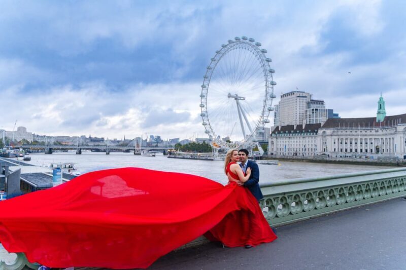 London: Private Flying-dress Photoshoot @jonadress - Setting the Scene: What to Expect in Your Photoshoot
