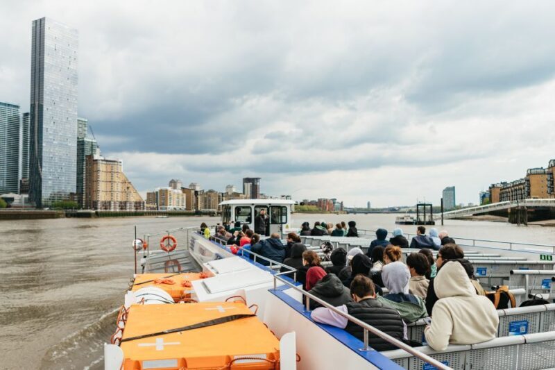 London: River Thames Hop-On Hop-Off Sightseeing Cruise - What to Expect at Each Stop
