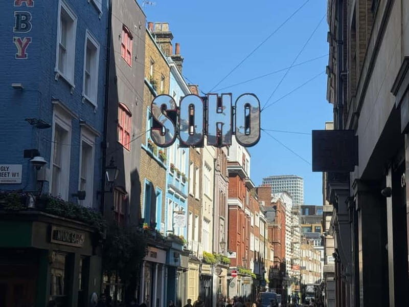 London Secrets of Soho Tour - Key Points