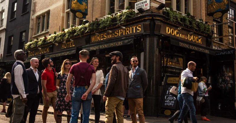 London: Soho Music and Historic Pubs Walking Tour - Hidden Corners and Alleyways