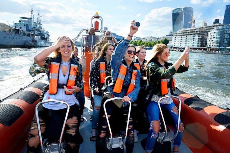 London: Speedboat Tour Through Heart of the City - Key Points