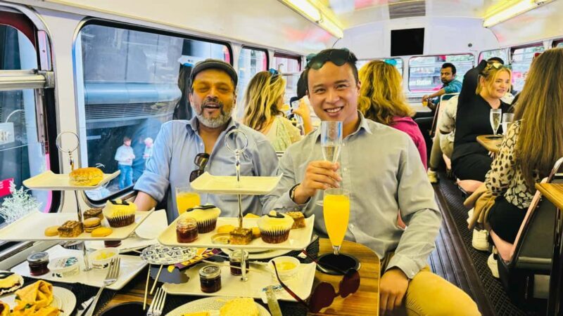 London Theatre Afternoon Tea Bus Tour - Key Points