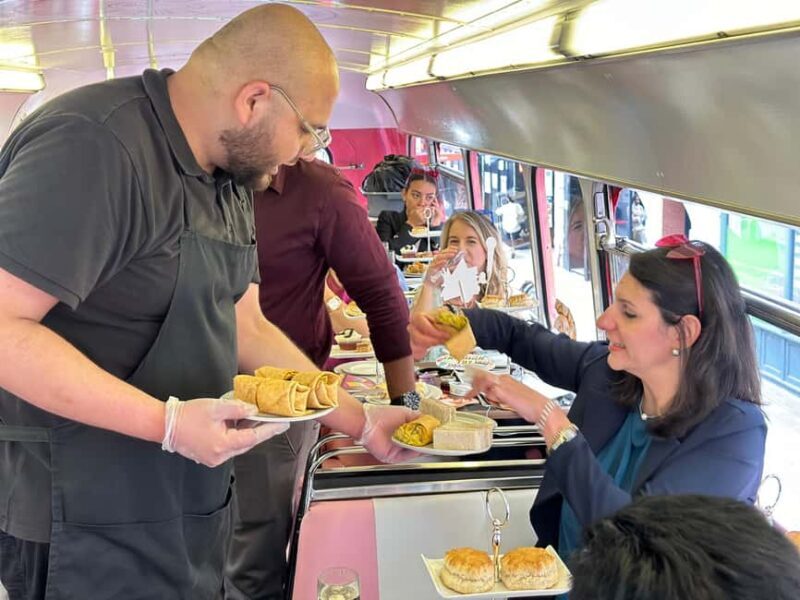 London Theatre Afternoon Tea Bus Tour - A fun and flavorful way to see London