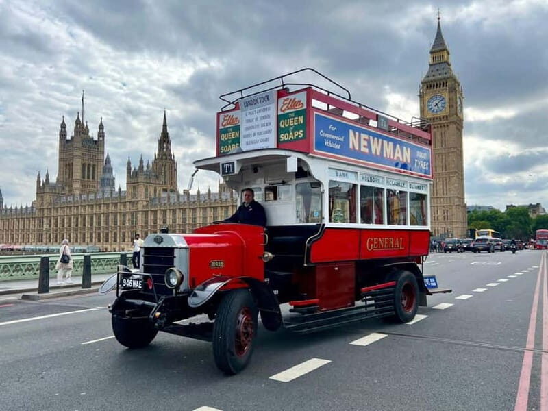 London: Vintage Open-Top Bus Tour with Guide - Analyzing the Value