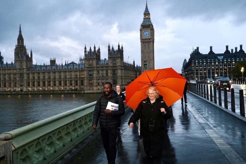London Westminster Walking Tour: Homelessness Revisited - Discovering Westminster with a Personal Touch