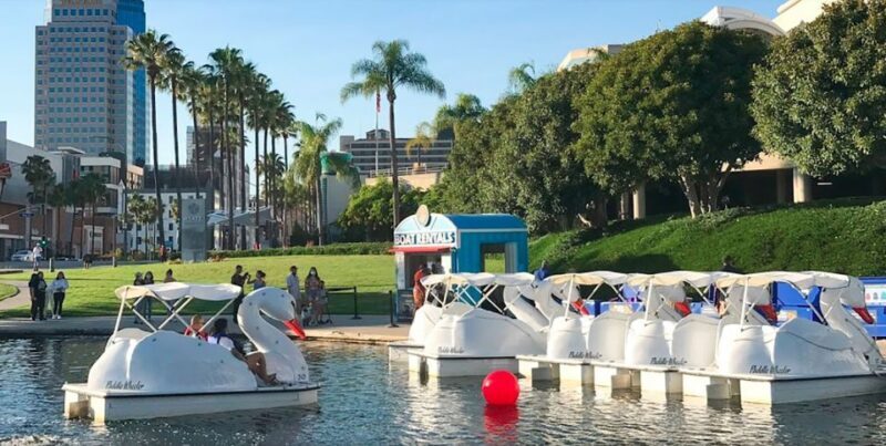 Long Beach: Swan Boat Rental at Rainbow Lagoon - The Experience in Detail