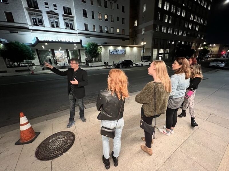 Los Angeles: Downtown Hollywood Guided Ghost Walking Tour - The Experience and What You’ll Get