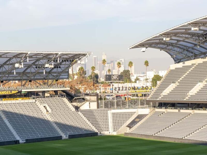 Los Angeles FC Soccer Game Ticket at BMO Stadium - What is BMO Stadium Like?