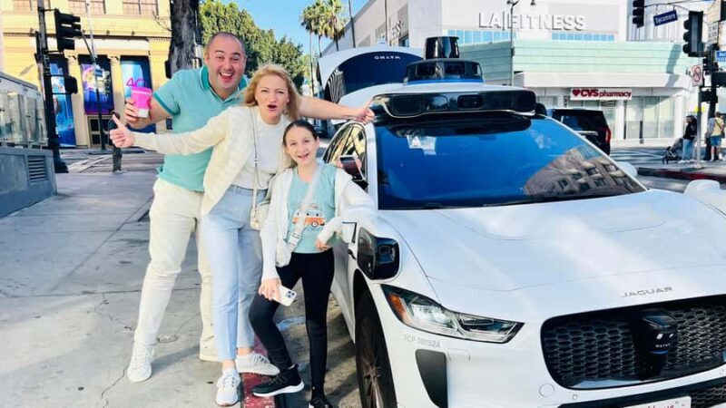 Los Angeles: Full-Private Tour Self-Driving Car with Pick-Up - Authentic, Well-Rated, Fun