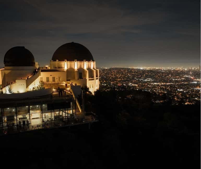 Los Angeles: Hollywood Night Tour with Dinner & Comedy Show - The Itinerary in Detail