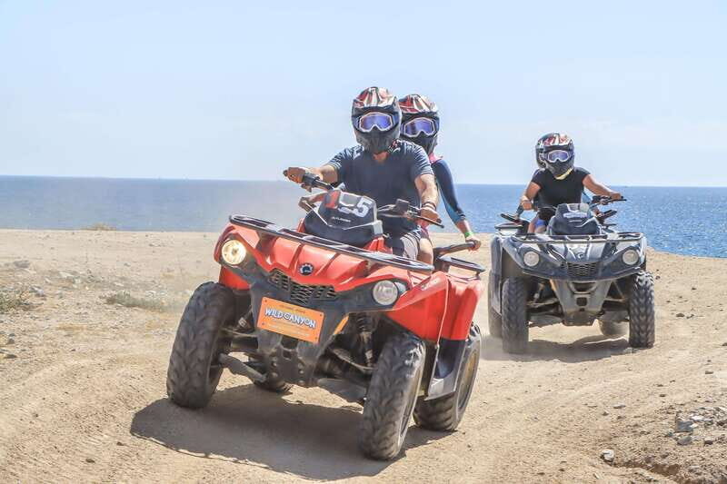 Los Cabos: ATV Off-Road Adventure  Cross the Wooden Bridge - Driving the Los Cabos Canyon Bridge