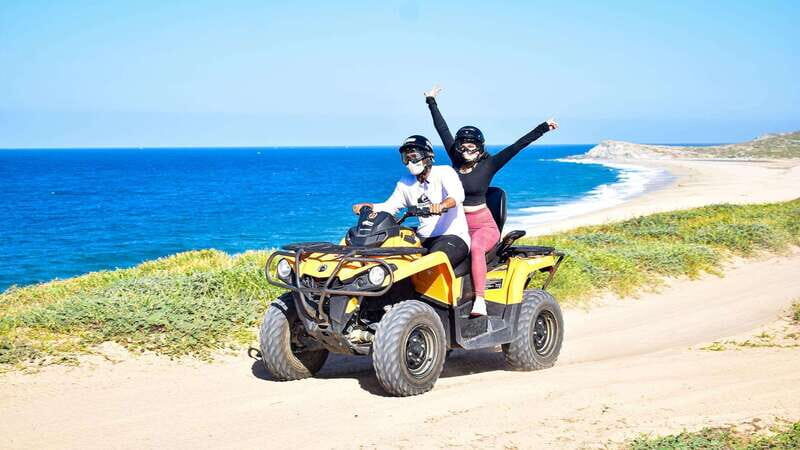 Los Cabos Margaritas beach in ATV/UTV desert tour - Key Points