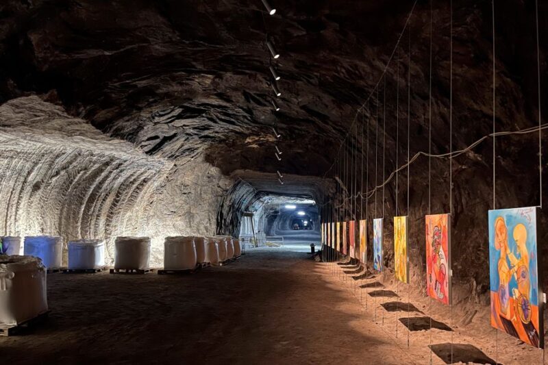 Loulé: Saint Barbara Miners Patron Art Collection Ticket - A Deep Dive into the Salt Mine and Art Exhibition in Loule