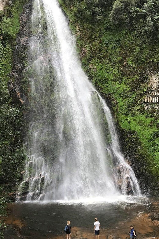 Love-Silver fall, villages, rice fields-Easy walking for kid - An Introduction to the Experience