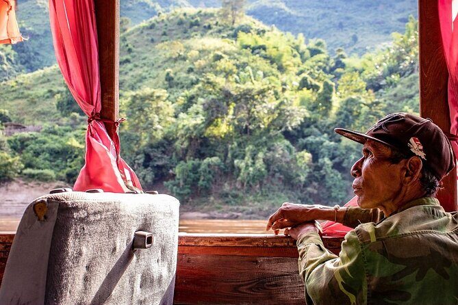 Luang Prabang Alm Giving, Temples and Pak Ou Caves Private Tour - Riverside Lunch and Weaving Village