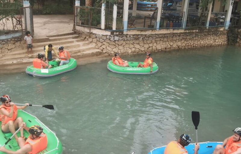 Luang Prabang: Kuang Si Waterfall Jungle Rafting - Key Points