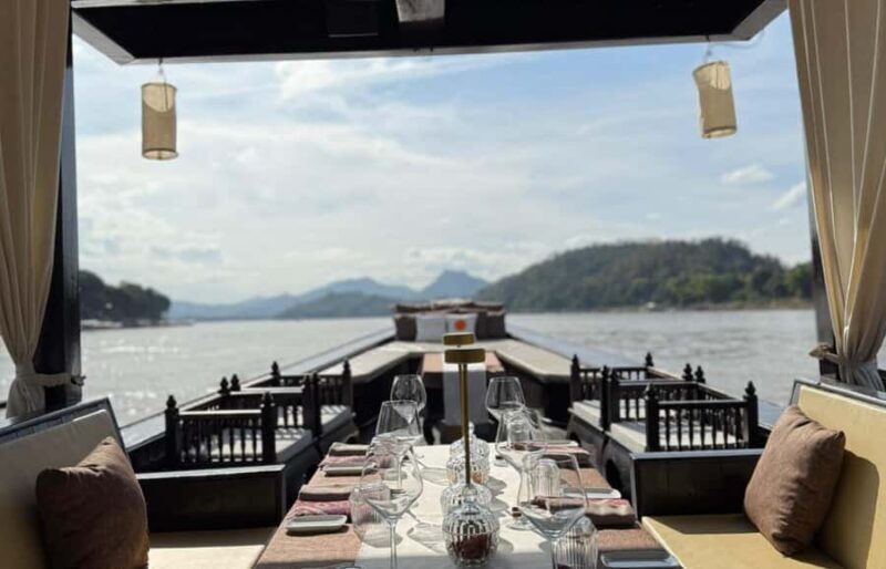Luang Prabang: Mekong River Sunset Cruise and Dinner - In The Sum Up