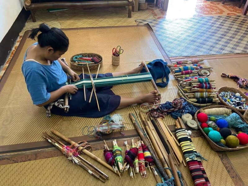 Luang Prabang: One & a half day Weaving Workshop - Key Points