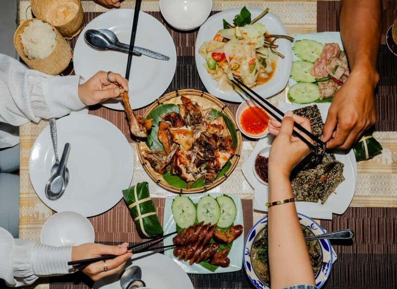 Luang Prabang Plates Food Tour with 15+ Tastings - Exploring Luang Prabang’s Morning Food Scene