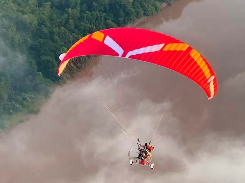 Luang PrabangParagliding Flight with Hotel Pickup - An Overview of the Luang Prabang Paragliding Experience