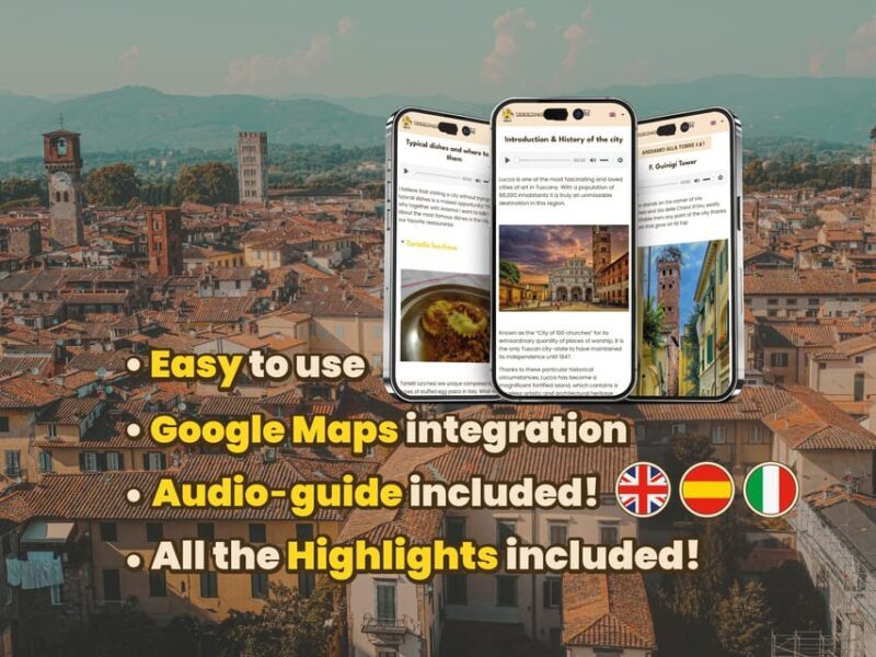Lucca: Digital guide made with a Local for your tour - Exploring Lucca’s Main Monuments