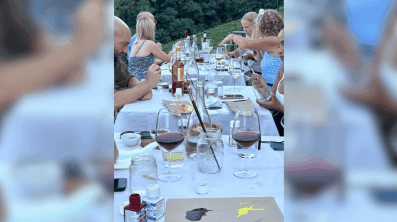 Lucca: Vineyard Paint & Sip at Tenuta Adamo Winery - Key Points