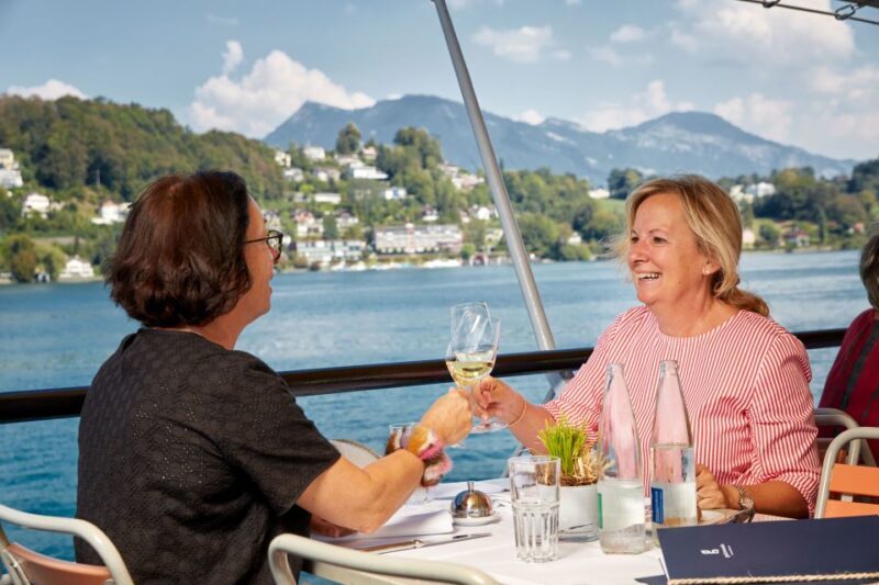 Lucerne: Lake Lucerne 1st Class Cruise with Gourmet Lunch - A Complete Look at the Lake Lucerne 1st Class Cruise with Gourmet Lunch
