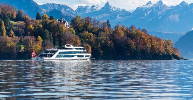 Lucerne: Lake Lucerne 1st Class Cruise with Gourmet Lunch - Key Points