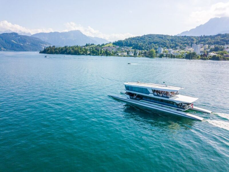 Lucerne: Round-Trip Catamaran Cruise on Lake Lucerne - Experience Overview