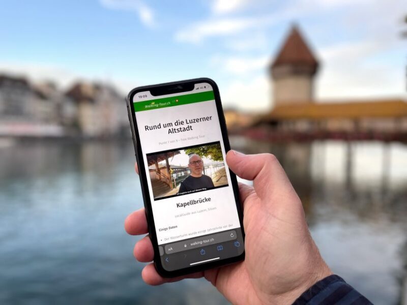 Lucerne: Smartphone walking tour - cool Lucerne old town - Key Points