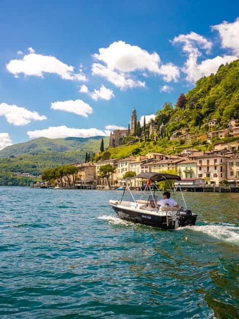 Lugano Lake: 3 hours Boat Rental - Key Points