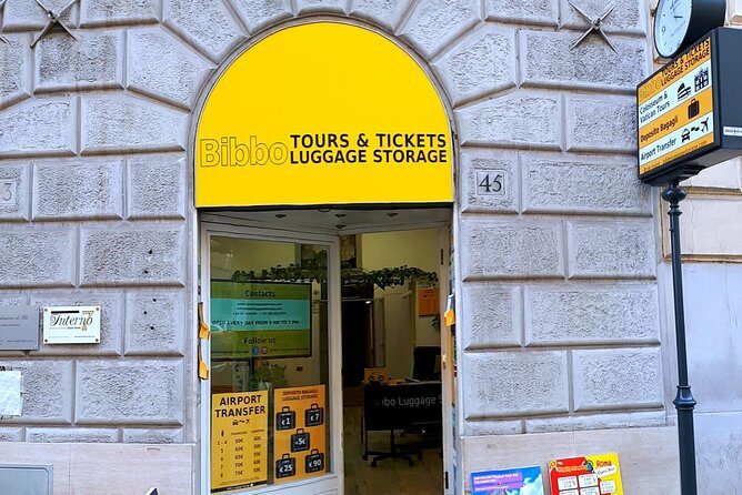 Luggage Storage in Rome City Center - What Travelers Say