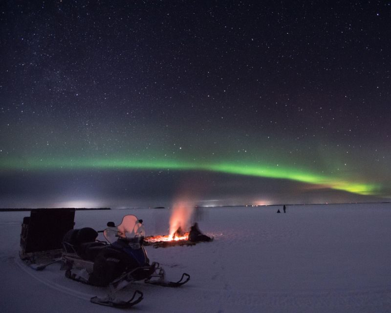 Luleå : Northern Lights Tour on a Snowmobile drawn Sled - A Journey into Arctic Night — What to Expect from the Tour